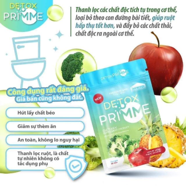 DETOX PRIME RAU CỦ QUẢ | Shopee Việt Nam