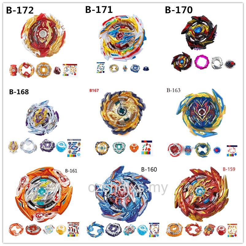 Beyblade Burst B-171 Tempest Dragon B-167 Sparking SuperKing Booster ...