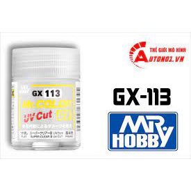 Sơn mô hình phủ bóng - mờ siêu mịn Lacquer 18ml GX112 - GX113 - GX114 Mr.hobby – Mr.Color ...
