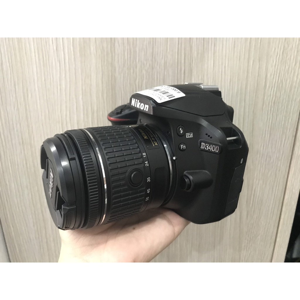 Máy ảnh Nikon D3400 kit 18-55mm F/3.5-5.6 VR II | Shopee Việt Nam