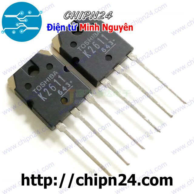 [1 CON] (KT1) Mosfet K2611 TO-3P 9A 900V Kênh N (2SK2611 2611) | Shopee Việt Nam