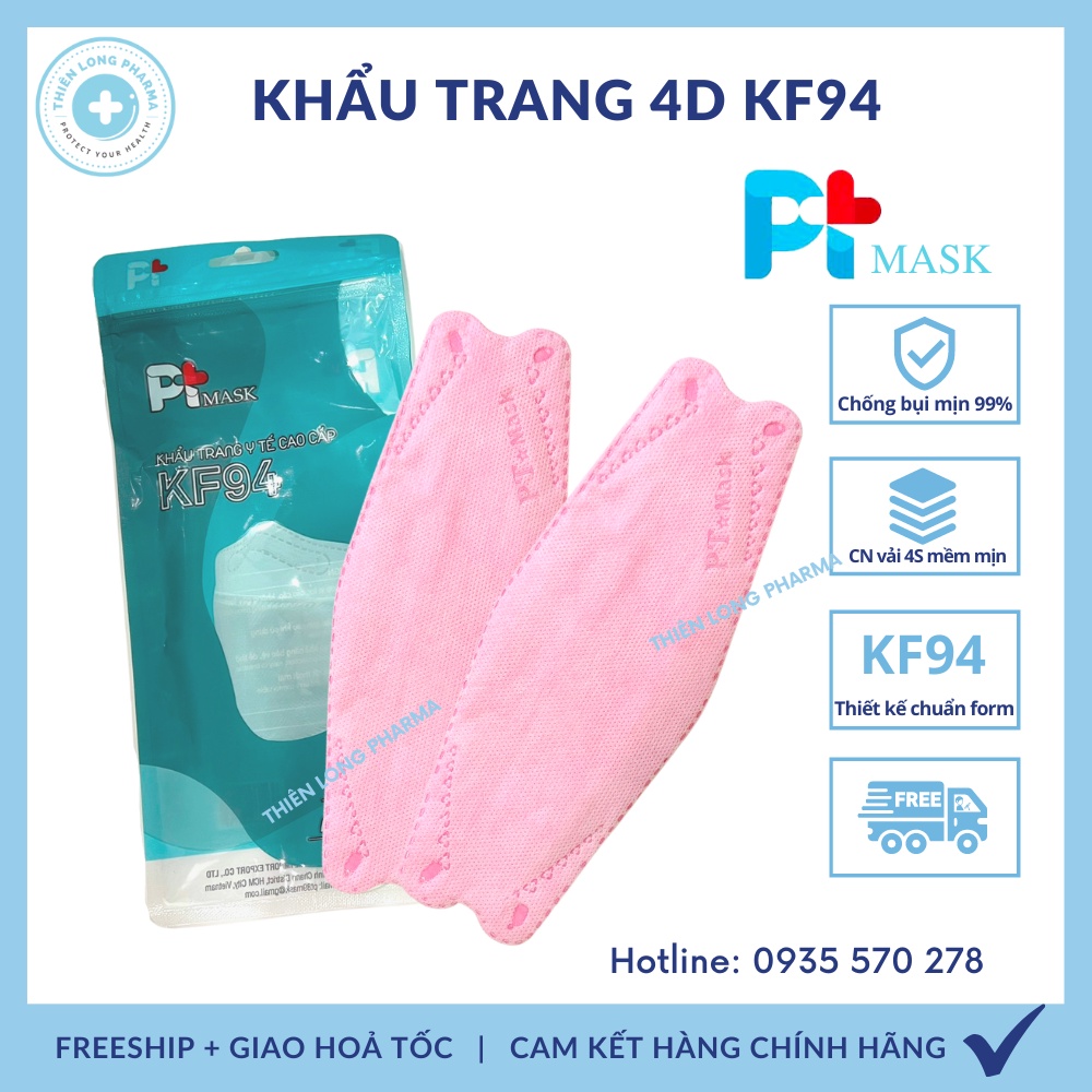 [SET 50 CÁI] Khẩu trang KF94 UNI MASK 4 lớp kháng khuẩn, kiểu dáng 4D ...