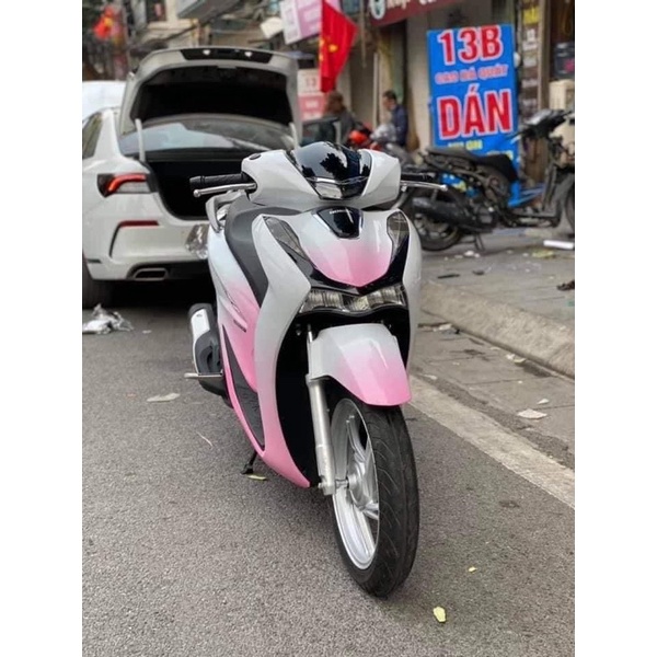 TEM TRÙM SH 2020-2021-2022-2023-2024-2025 TRẮNG HỒNG LOANG | Shopee ...