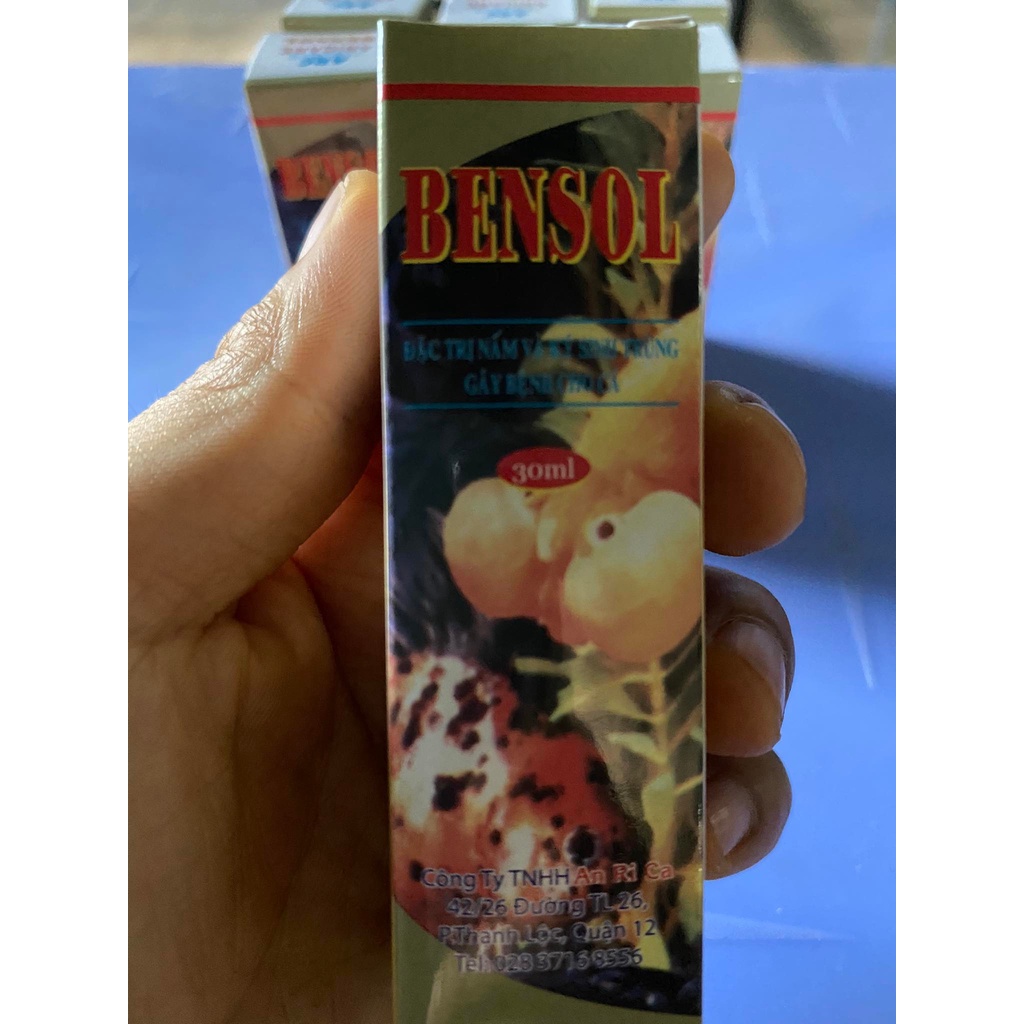 BENSOL TRỊ NẤM KÝ SINH TRÙNG CHO CÁ CẢNH 30ML | Shopee Việt Nam