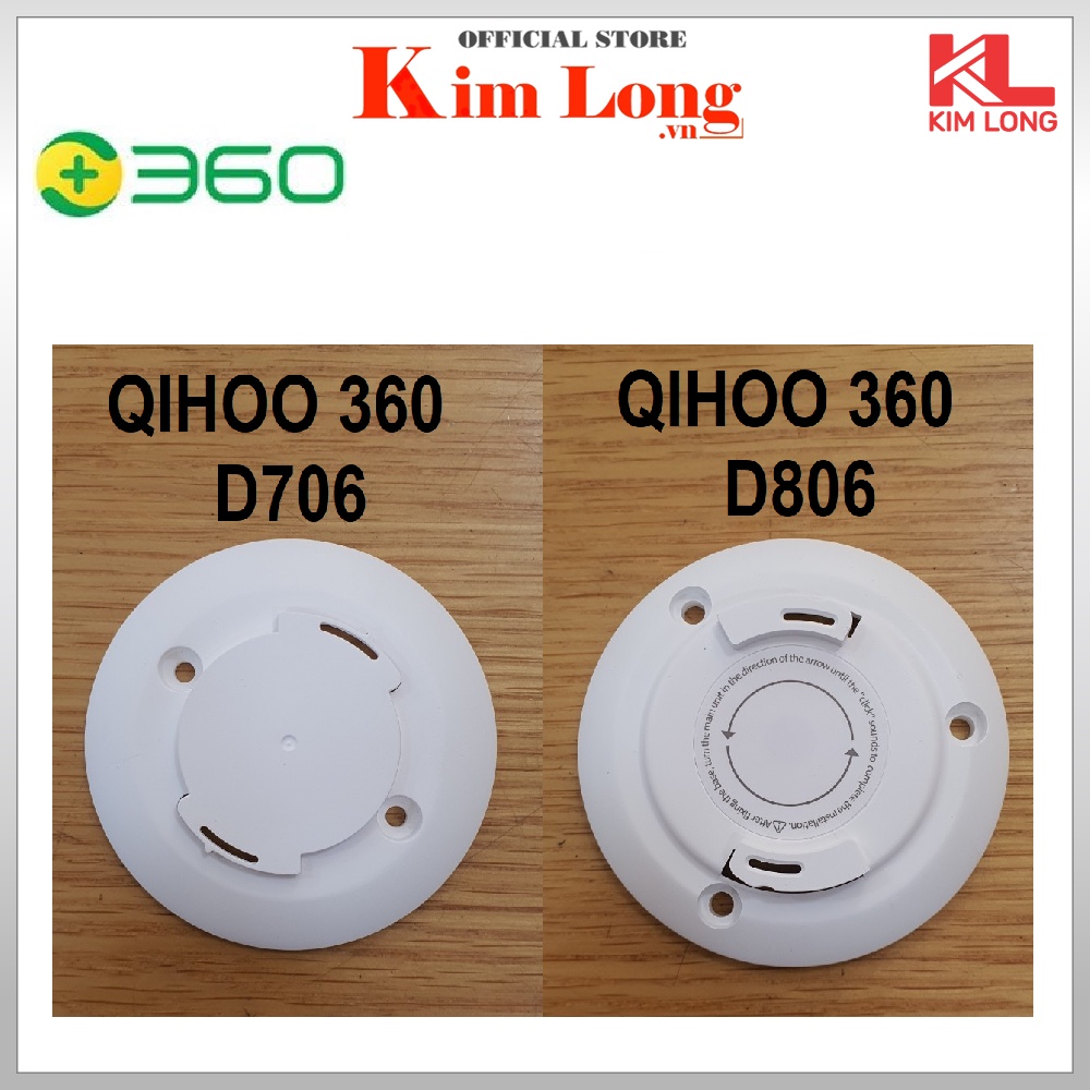 Chân đế Qihoo 360 D706 I D806 đế nhựa gắn tường trần nhà dành cho ...