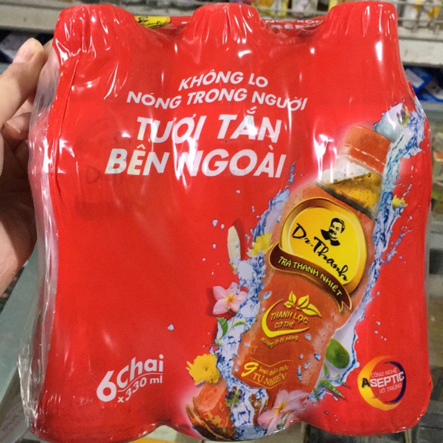 gg1 Trà Thanh Nhiệt Dr. Thanh Lốc 6 chai 330ml | Shopee Việt Nam