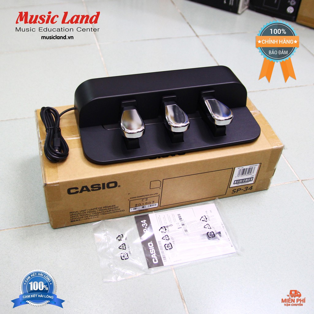 Chân đạp Piano Pedal Casio SP-34 – chính hãng | Shopee Việt Nam