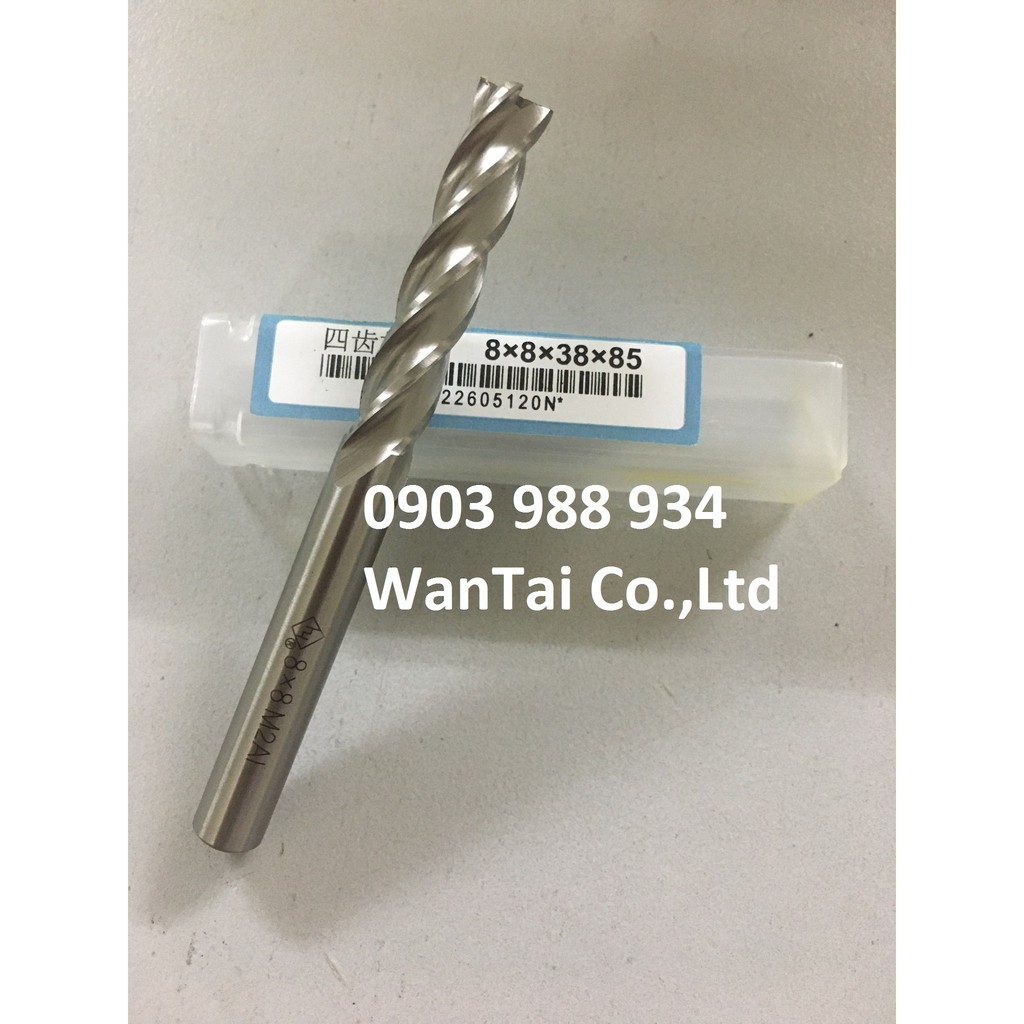 Mũi phay nhôm CNC 4me phi 8x8x38x85 | Shopee Việt Nam