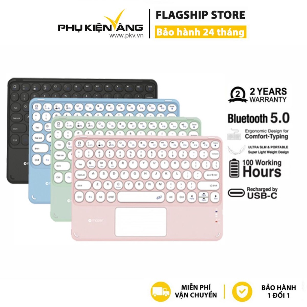 Bàn phím Infinite.KEYS Ultra Portable Bluetooth 5.0 tích hợp Trackpad ...