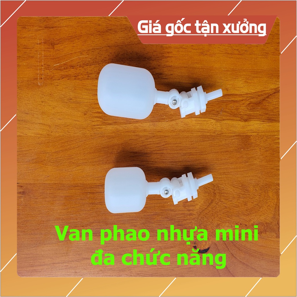 Van phao nhựa mini đa chức năng sử dụng cho bể cá cảnh, chăn nuôi, bình ...