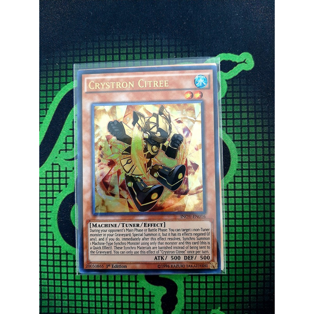[ Đỗ Lạc Shop ] Thẻ Bài Mint90 Yugioh Monster - Crystron Citree - Ultra | Shopee Việt Nam