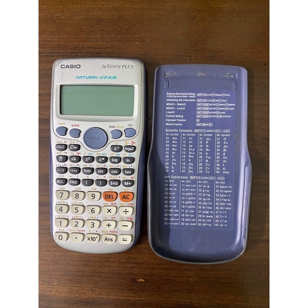 (Hàng cũ) Máy tính Casio 570ES và 570VN chính hãng | Shopee Việt Nam
