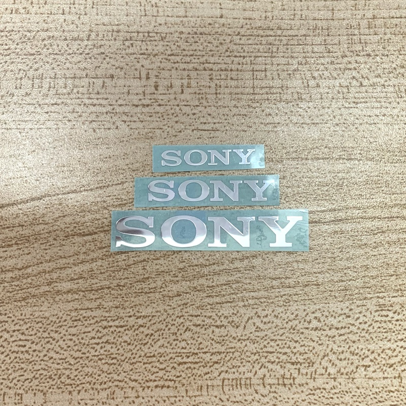 Logo SONY SONY logo Kim Loại Miếng Dán Màn Hình Thiết Bị Loa Miếng Dán ...