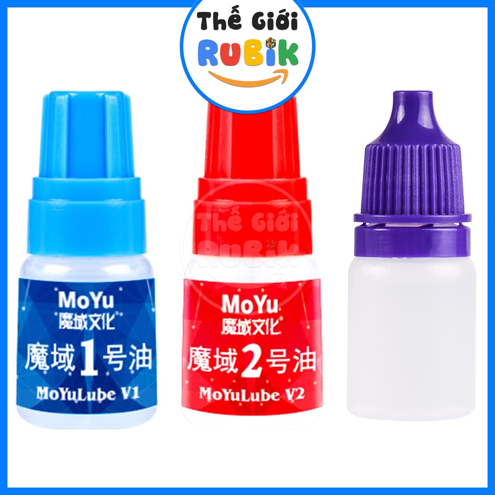 Moyu Lube V1+V2+V3 Silicon Dầu Bôi Trơn Rubik cho GAN 13 12 Maglev, Tornado V3 V2 M, WRM 2022 ...