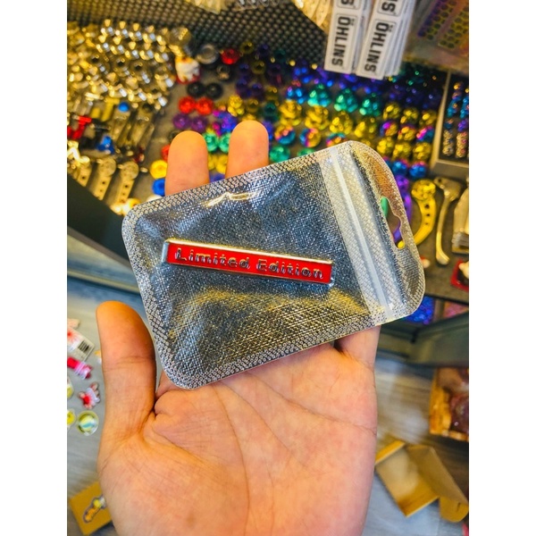 Tem Logo Sticker Limited Edition | Shopee Việt Nam