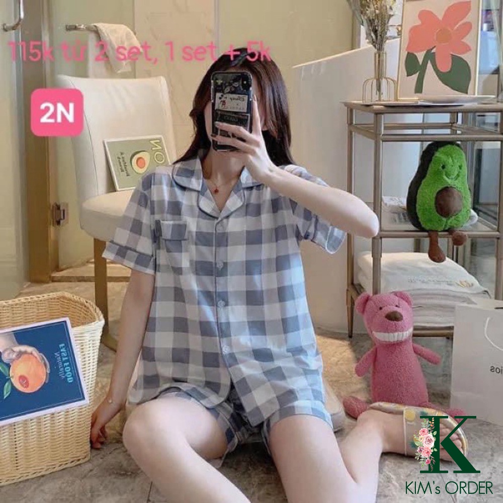 Set bộ mặc nhà ngắn tay loại 1 mẫu mới (Mẫu 2N, 3N, 4N, 5N, 6N, 7N) | Shopee Việt Nam