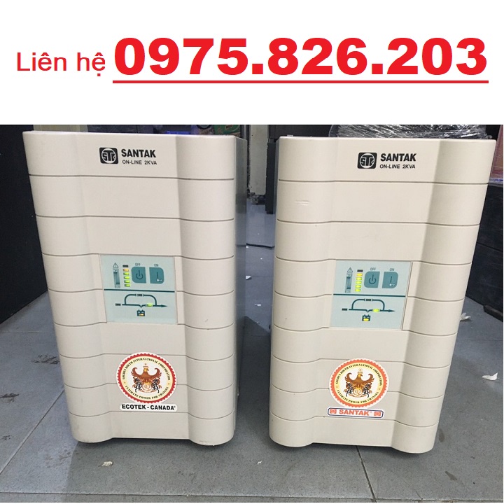 Bộ Lưu Điện UPS Santak C2K Online, Hàng New, BH: 12 tháng | Shopee Việt Nam