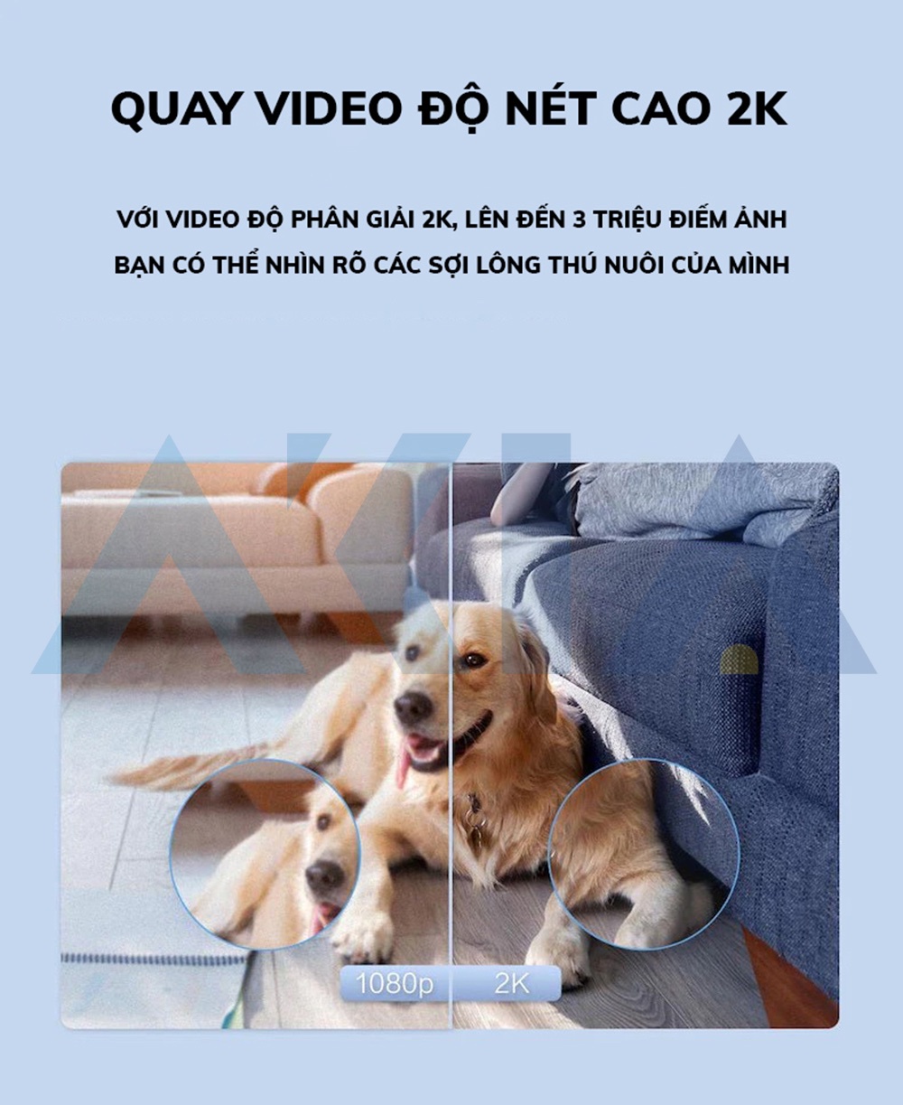 Camera Aqara G3 bản Quốc Tế CH-H03 - Xoay 360 độ, Nhận diện cử chỉ ...