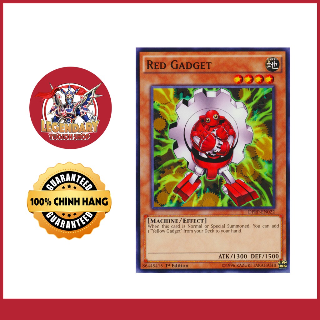 [Thẻ Bài Yugioh Chính Hãng] Red Gadget | Shopee Việt Nam