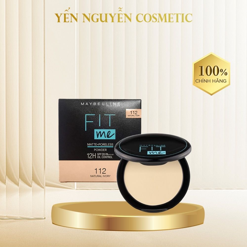Phấn Phủ Maybelline Fit Me Matte+Poreless Powder 12h Oil Control ...