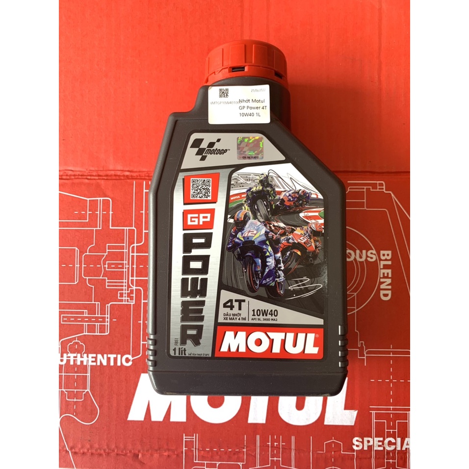 Nhớt Motul GP Power 4T 10W40 1L | Shopee Việt Nam