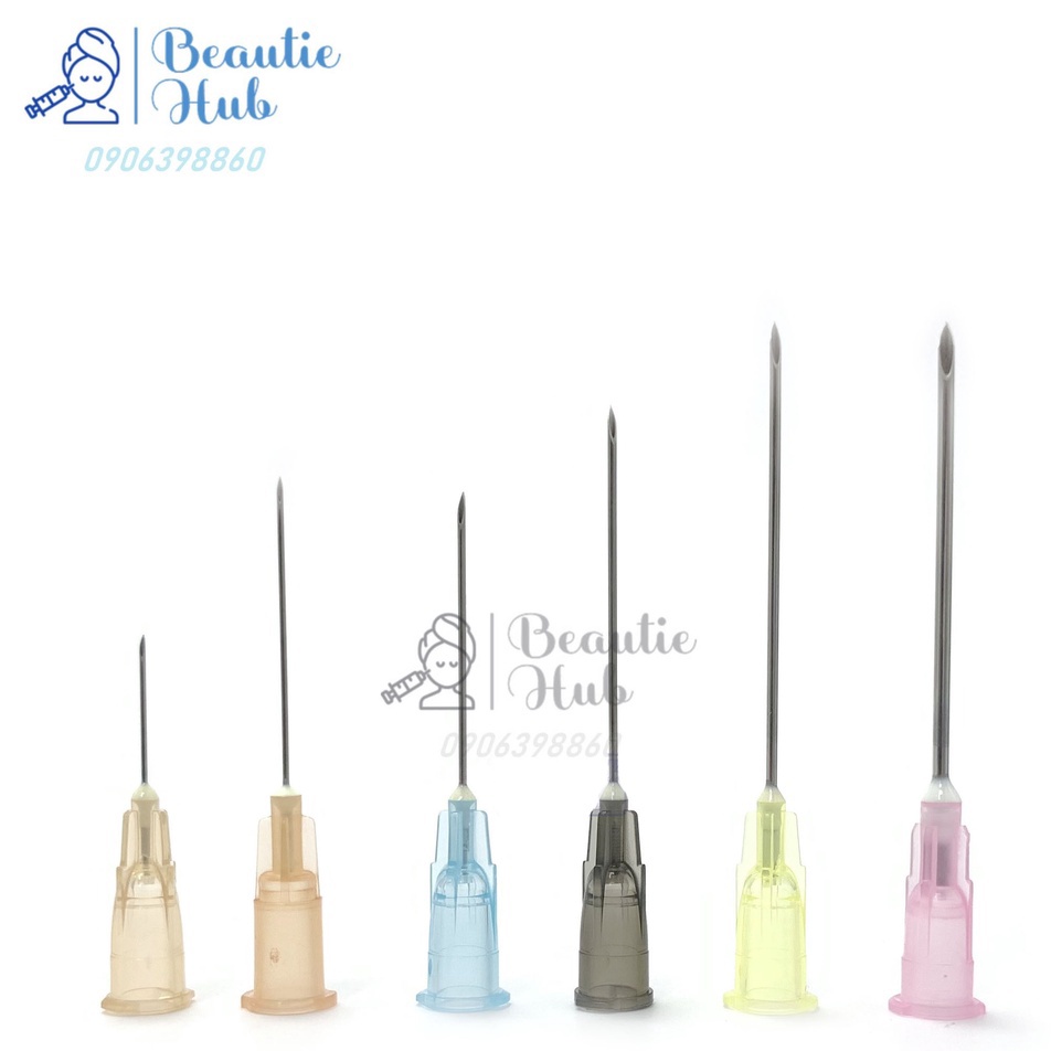 [lẻ 10 cây] Đầu kim Vinahankook các số từ 18G 20G 22G 23G 25G 26G tách Đáy Sẹo - chích mụn ...