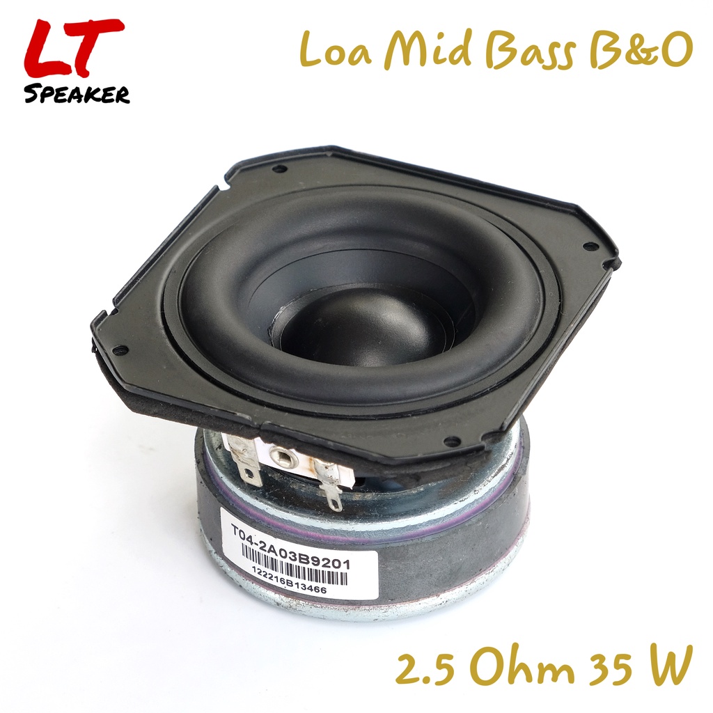 Loa Bass Sub B&O 3.5 inch 2.5 Ohm 35W Đan Mạch - Loa trung trầm cao cấp ...
