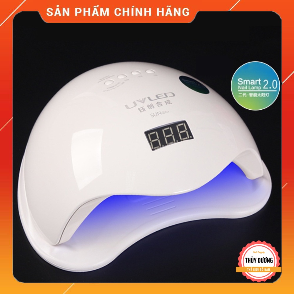 Máy hơ gel Sun 5 Plus chính hãng công ty Sun UV/LED tem xanh, 36 bóng ...