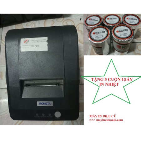 MÁY IN BILL , HÓA ĐƠN NHIỆT CŨ RONGTA RP58E-U Khổ 58mm | Shopee Việt Nam