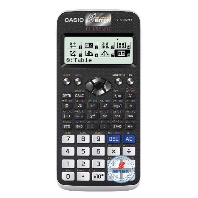 MÁY TÍNH CASIO FX-580 X CHÍNH HÃNG | Shopee Việt Nam