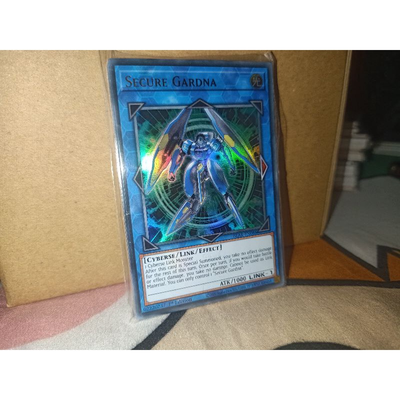 [KN yugioh shop] thẻ bài: Secure Gardna - BLAR-EN086 - Ultra Rare 1st Edition | Shopee Việt Nam