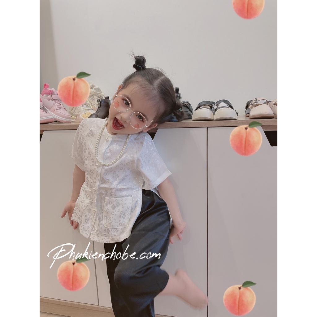 Bộ bà ba mẫu mới 2024 cho bé gái 2-30KG | Shopee Việt Nam