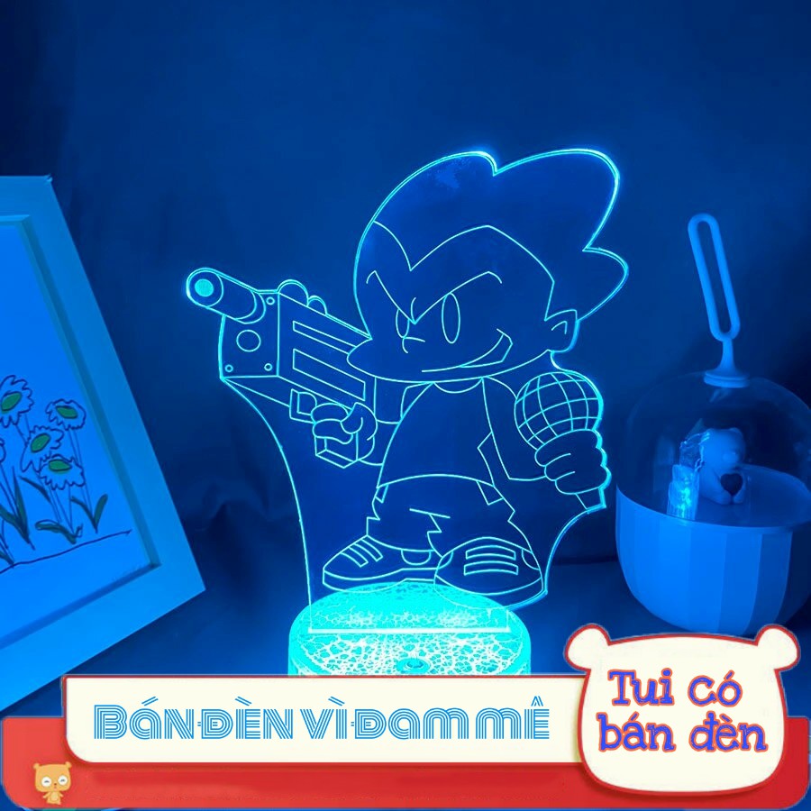 Đèn Led 3D USB Game - Friday Night Funkin FNF (mẫu 11) | Shopee Việt Nam