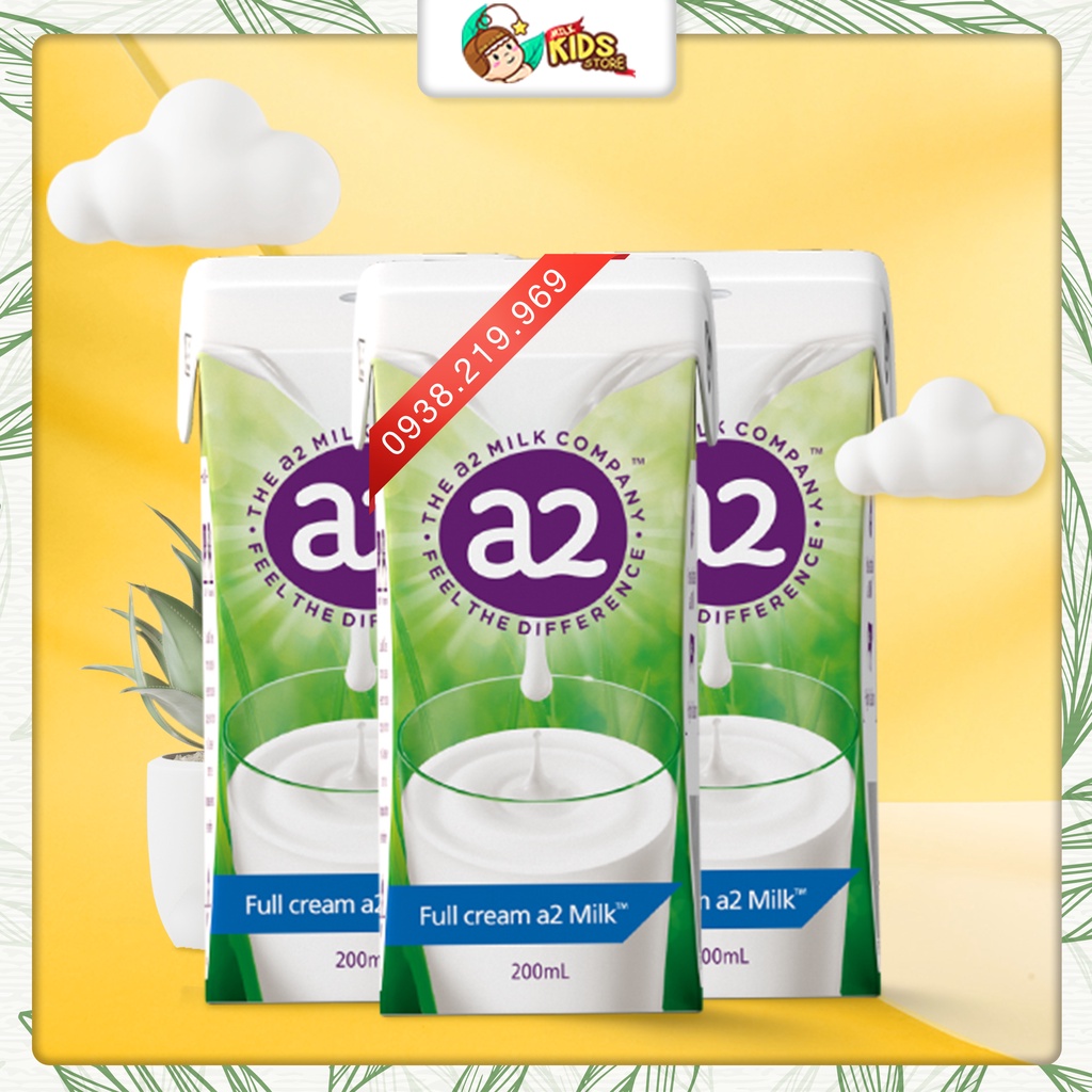 [Date T3/2024] THÙNG 24 HỘP/200ML SỮA TƯƠI A2 DẠNG NƯỚC ÚC | Shopee Việt Nam