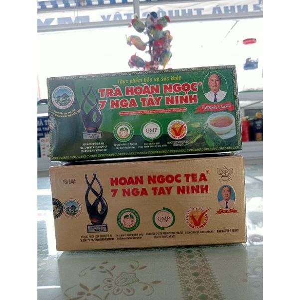 Trà Hoàn Ngọc 7 Nga Tây Ninh hộp 30 túi lọc | Shopee Việt Nam