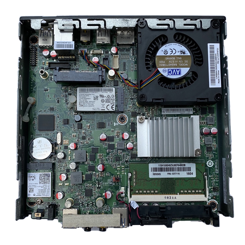 Máy tính Tiny Lenovo ThinkCenter M600 Fanless Broadwell ITX (N3010/J3710) | Shopee Việt Nam