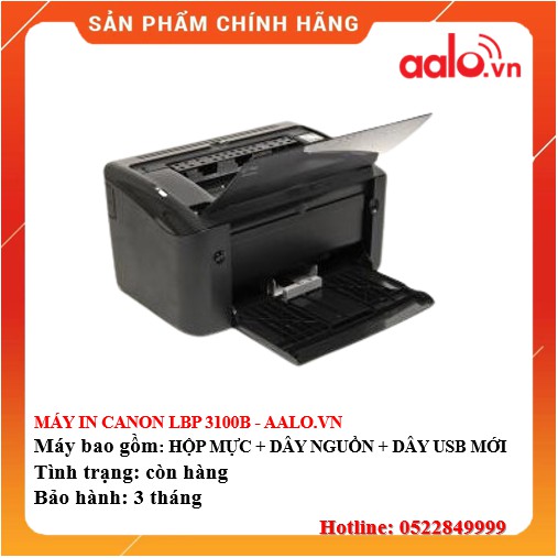 Máy in CANON LBP 3100B đã qua sử dụng - Bảo hành 3 tháng - AALO.VN ...