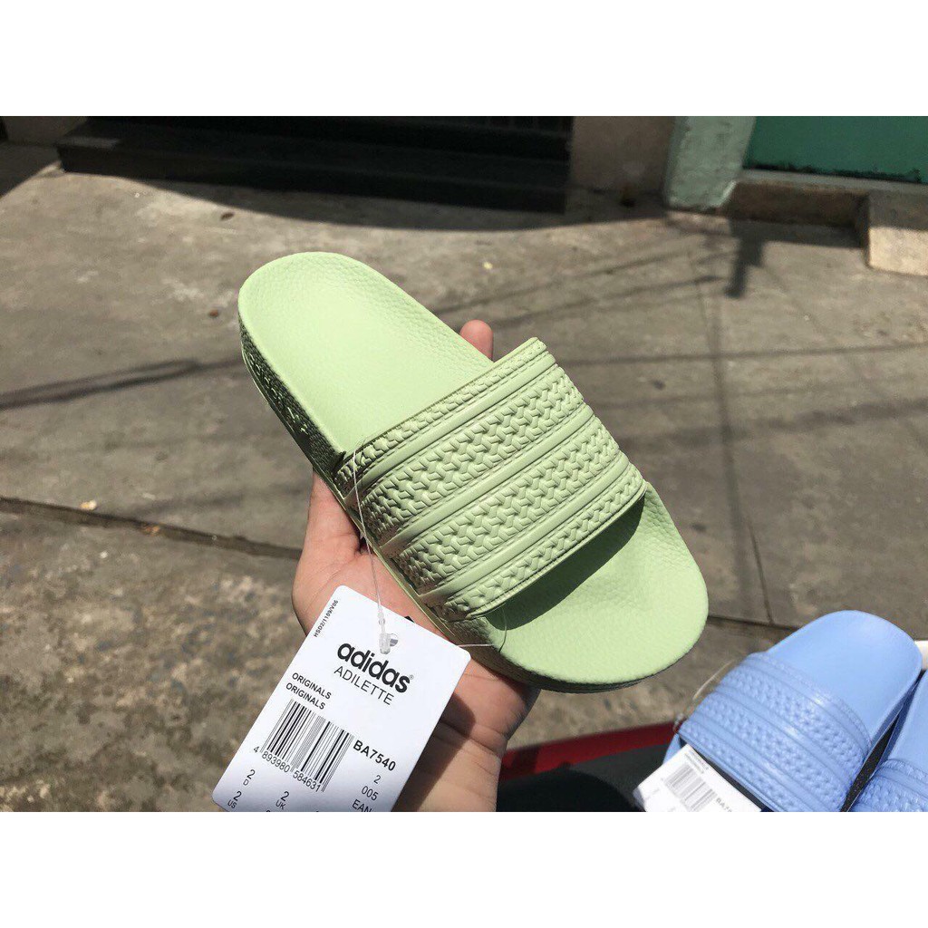 DÉP ADIDAS ADILETTE - FULL BOX - Matcha | Shopee Việt Nam