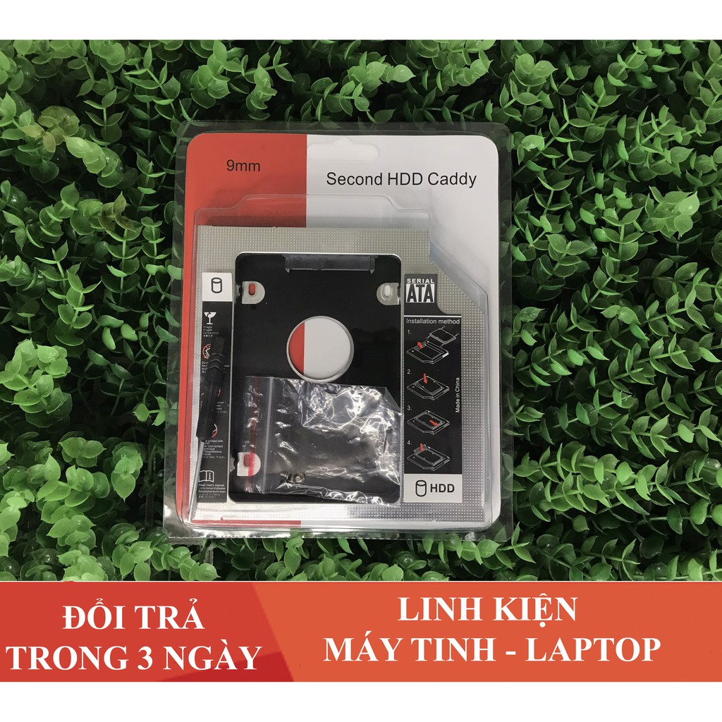 Khay Ổ Cứng Caddy Bay HDD SSD SATA 3 9.5mm / 12.7mm Lắp Ổ Cứng Thứ 2 ...