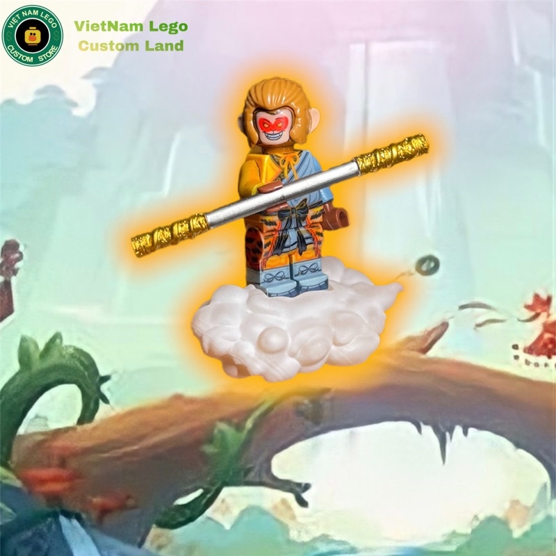 GDBrick Custom minifigures: nhân vật Tôn Ngộ Không-Wukong trong Tây Du ...
