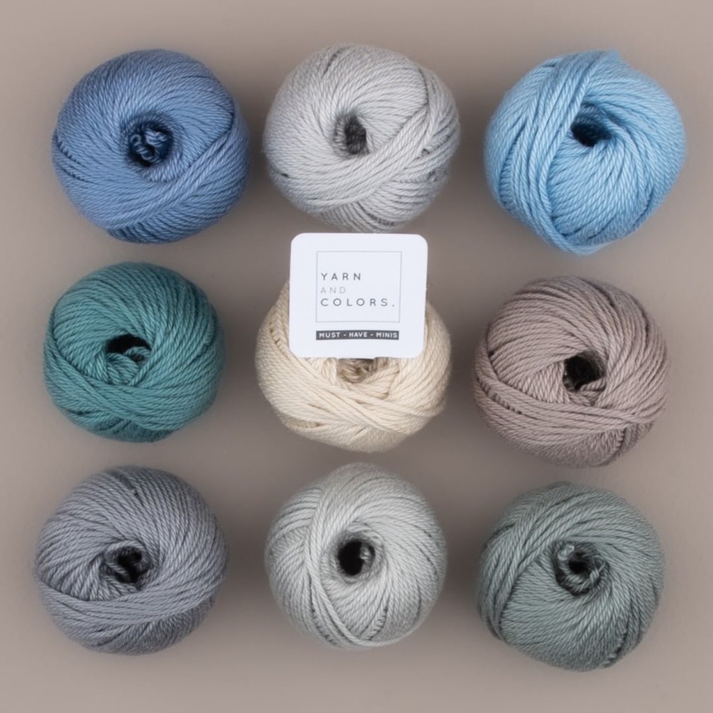 Len Cotton Yarn and Colors MUST-HAVE Minis 10g (Tông màu đất) | Shopee ...