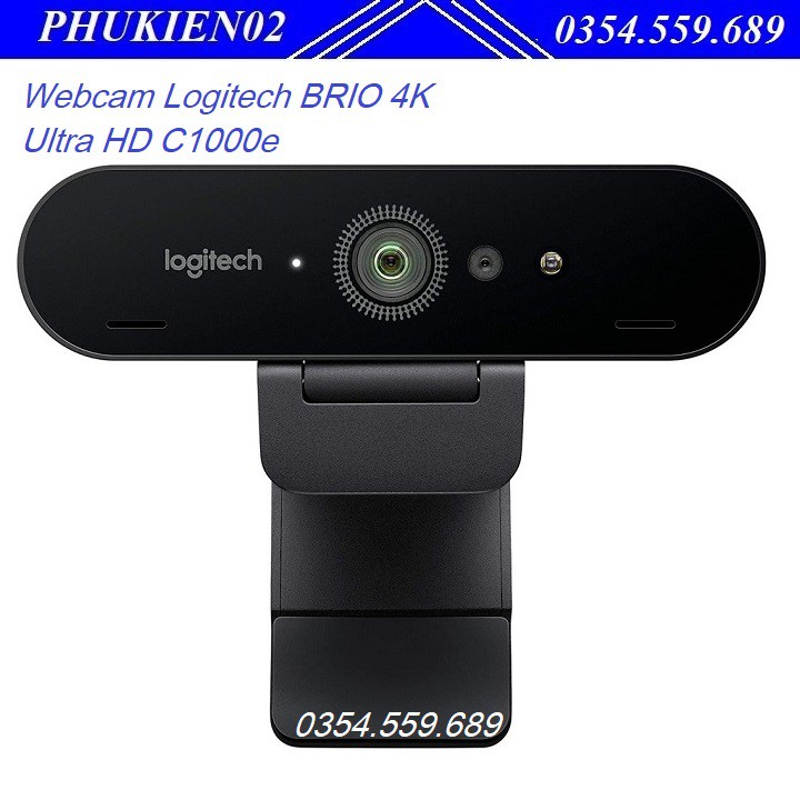Webcam Logitech Brio Ultra Pro 4K với HDR hỗ trợ Windows Hello | Shopee ...
