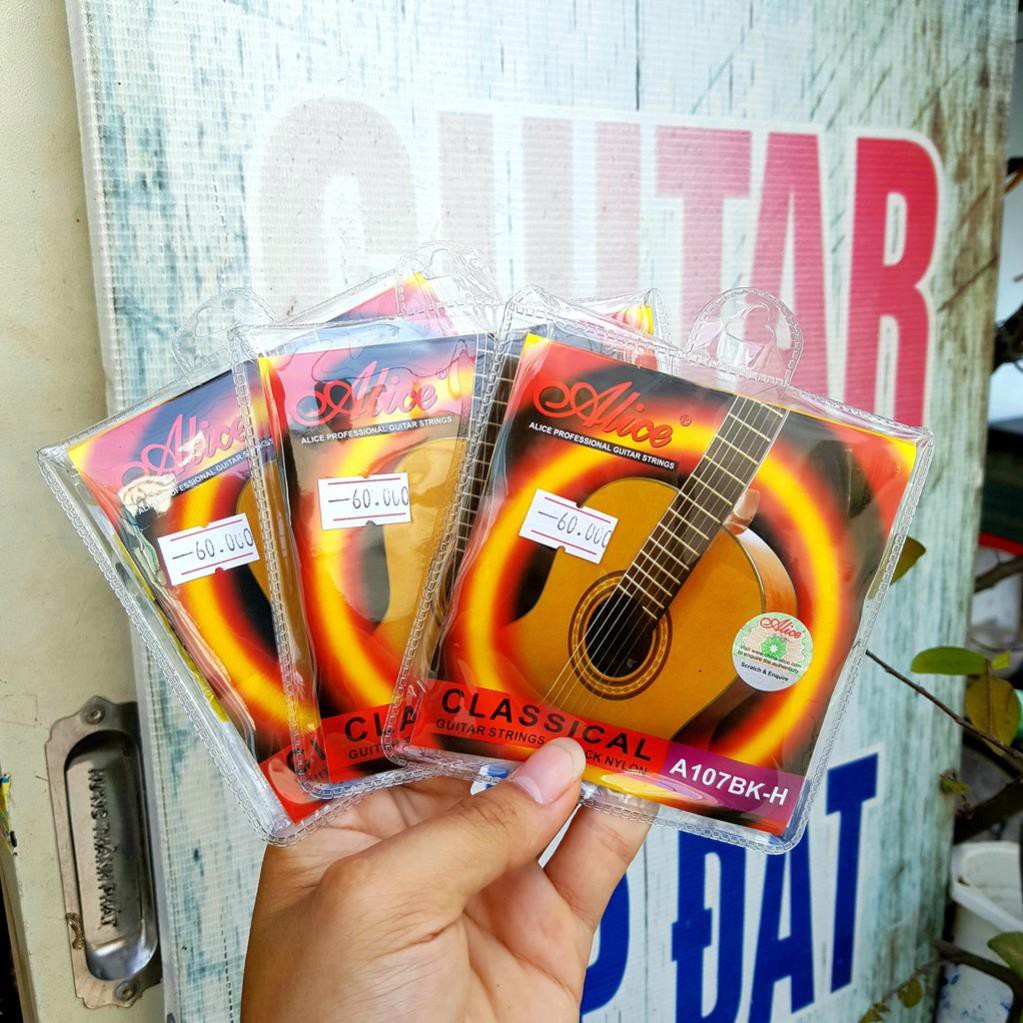 Dây đàn Guitar Classic Alice A107BK | Hard Tension | | Shopee Việt Nam