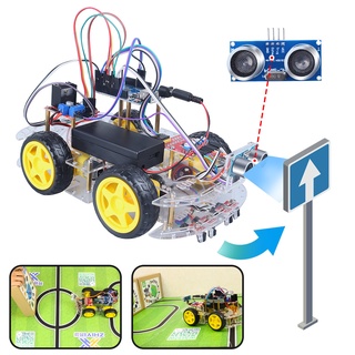 [ready Stock] tscinbuny popular stem diy 4wd smart robot car kit for ...