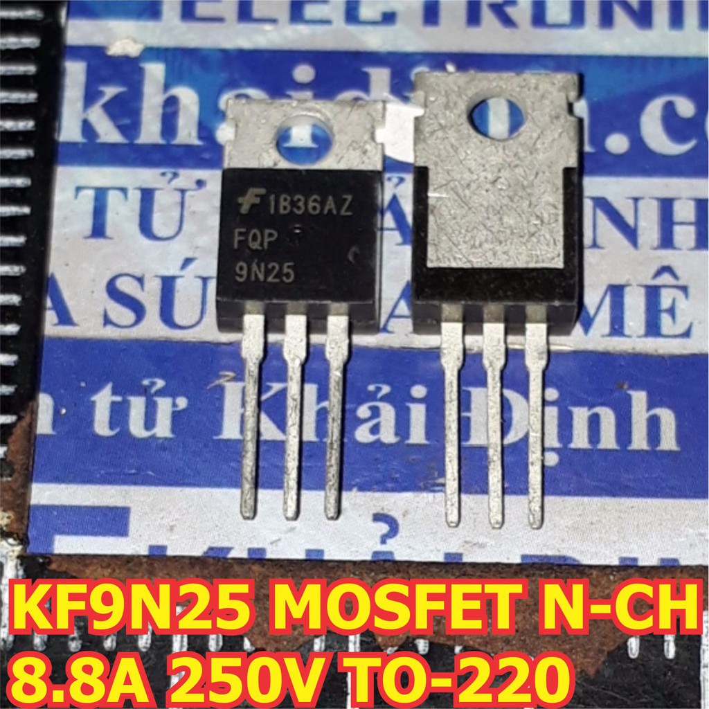 3 con KF9N25 F MOSFET KÊNH N N-CH 8.8A 250V TO-220 chân cắm kde6233 | Shopee Việt Nam