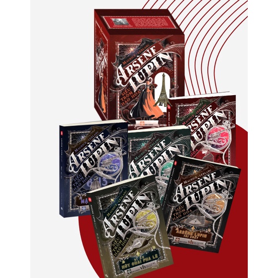 Sách - Hộp sách Arsène Lupin - Siêu trộm hào hoa | Shopee Việt Nam