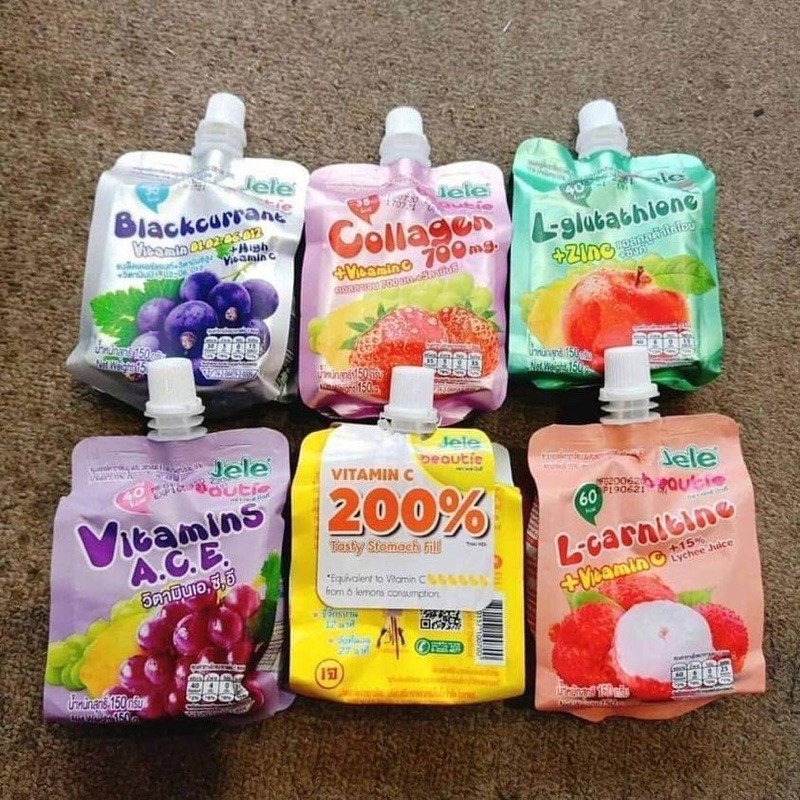 Nước thạch trái cây Jele Thái Lan 25k/ 2 gói 150gr | Shopee Việt Nam