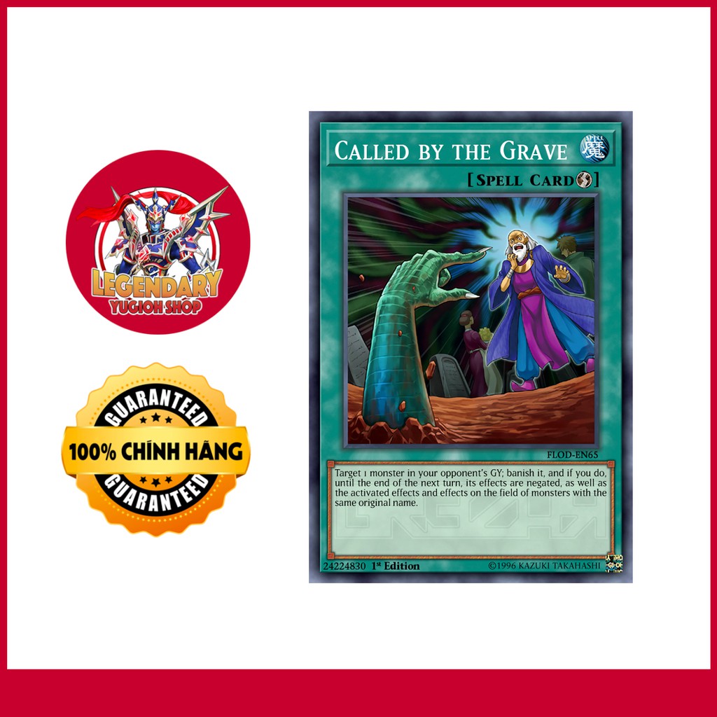 [Thẻ bài Yugioh Chính Hãng] Called by the Grave - Chỉ Tay | Shopee Việt Nam