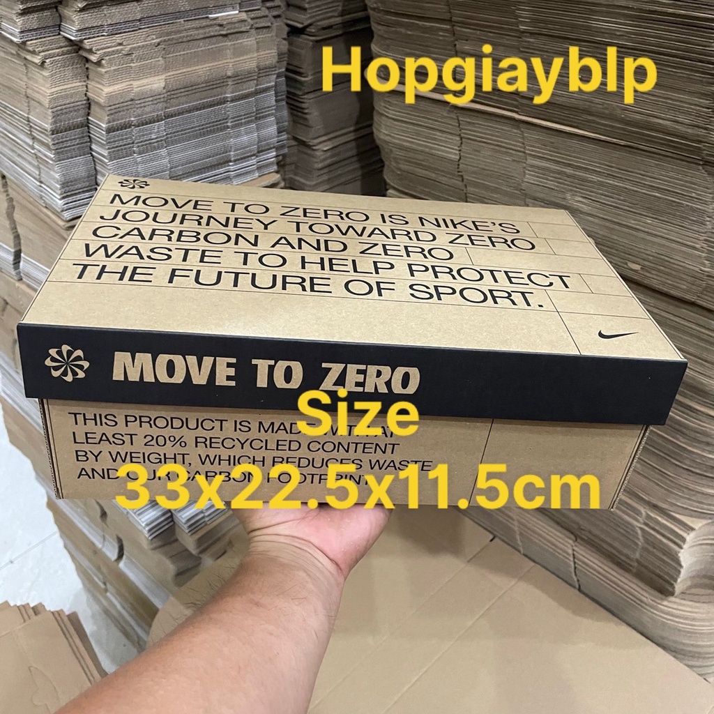 HỘP ĐỰNG GIÀY, DÉP CHÍNH HÃNG NIKE NHIỀU SIZE NHƯ HÌNH BỘ 5 HỘP CARTON ...