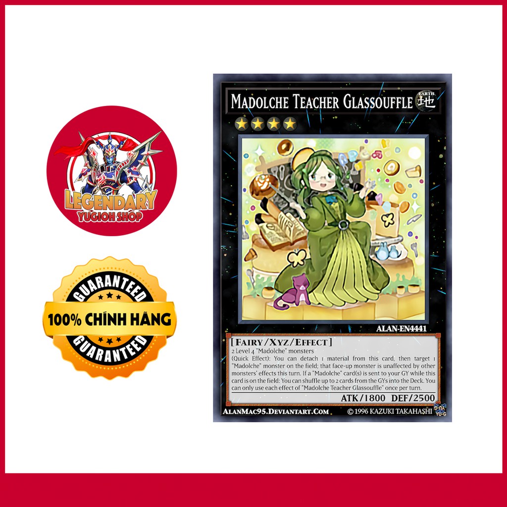 [Thẻ Bài Yugioh Chính Hãng] Madolche Teacher Glassouffle | Shopee Việt Nam